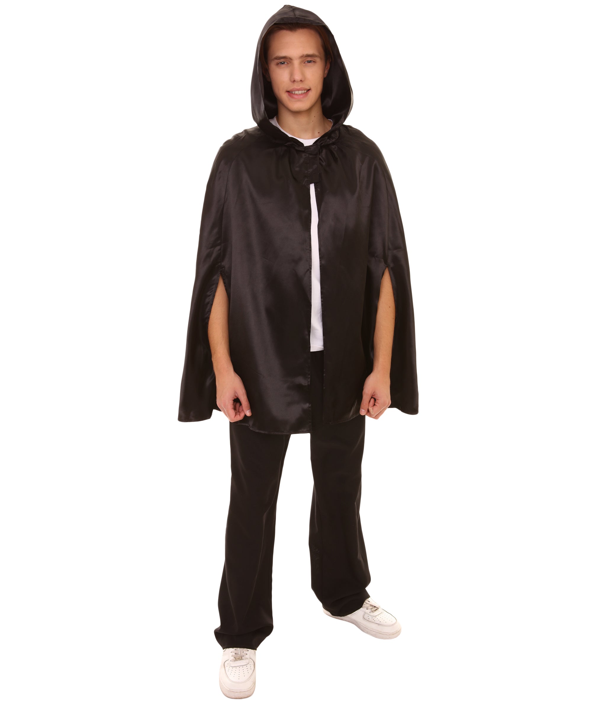Adult Men's Reversible Hooded Short Cape Costume | HPO ...