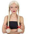 Dutch Girl Long Blond Braided Yellow Cosplay Wig | HPO ...