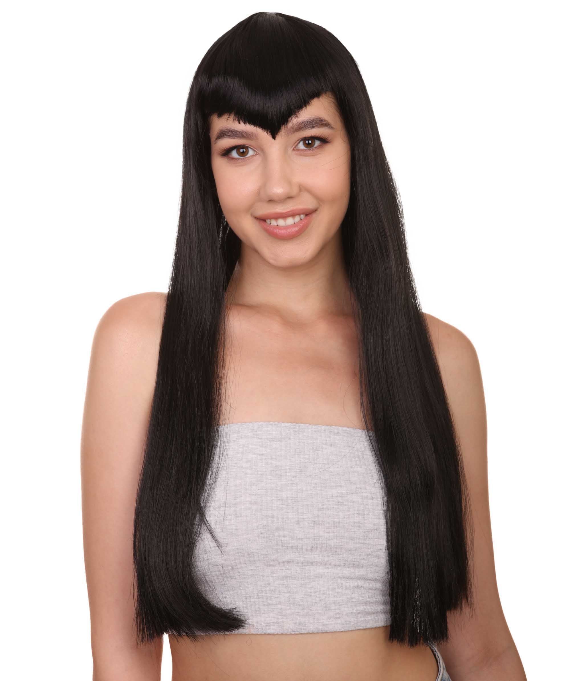 Vampire Black Men's Wig | - HalloweenPartyOnline