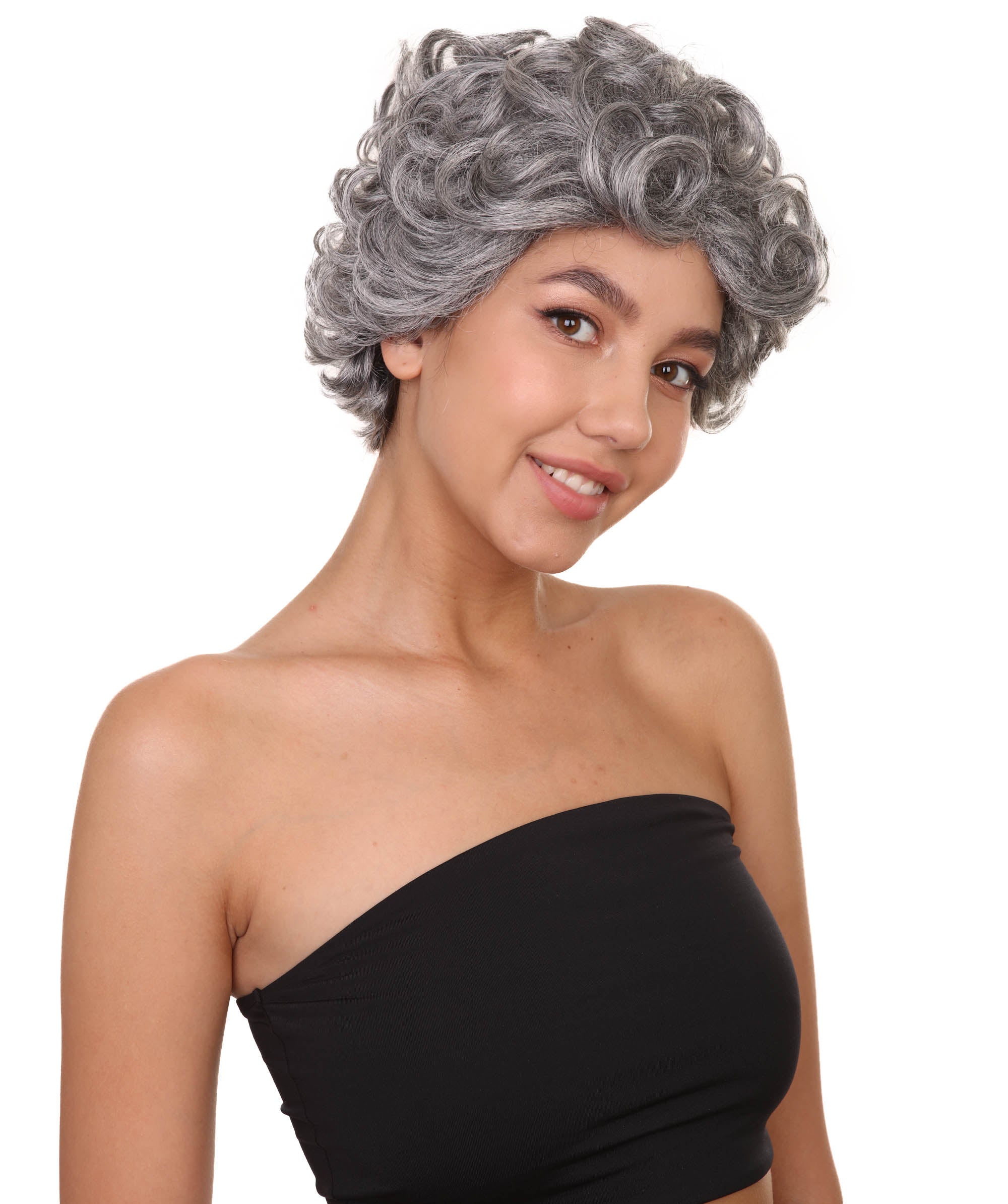 Old Grandma Wig - HalloweenPartyOnline