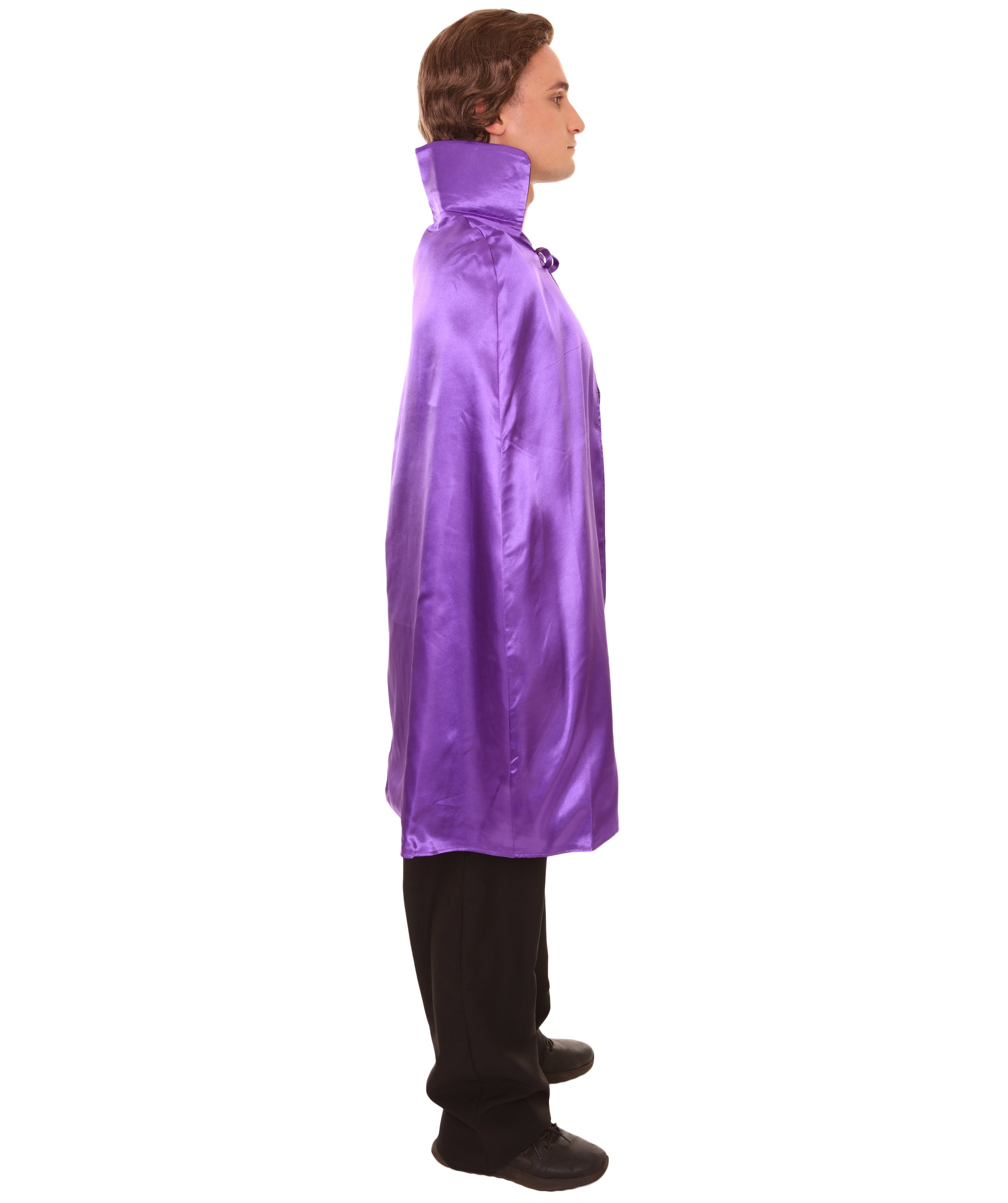 Adult Men's Reversible Vampire Cape Multiple Color Costume ...