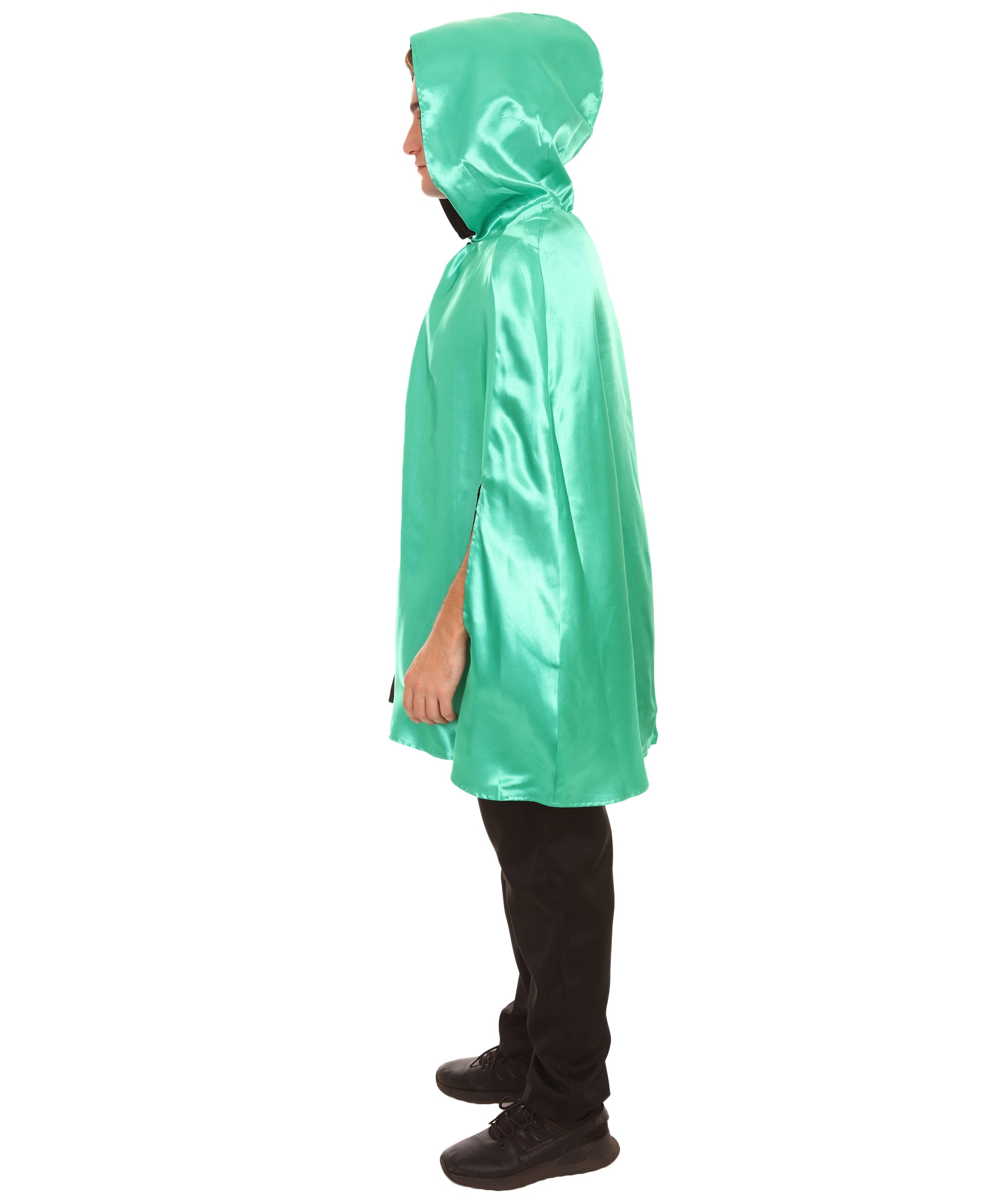 Adult Men's Reversible Hooded Short Cape Costume | HPO ...