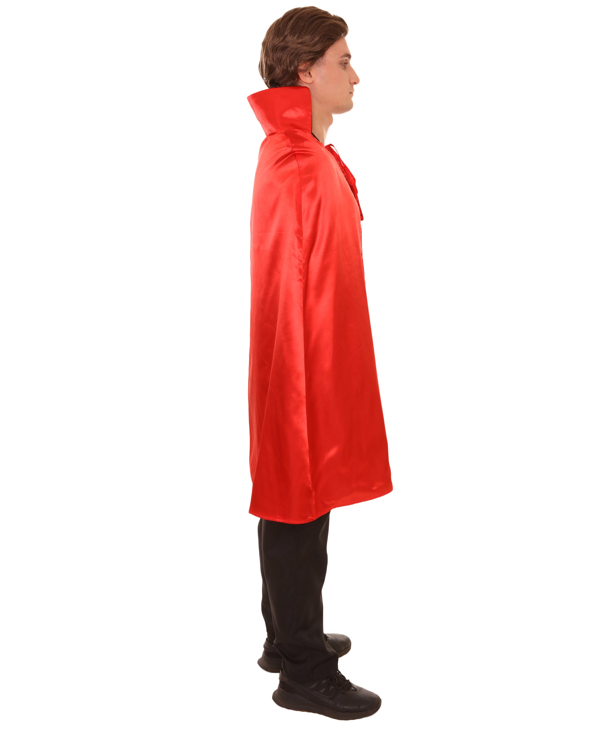 Adult Men's Reversible Vampire Cape Multiple Color Costume ...