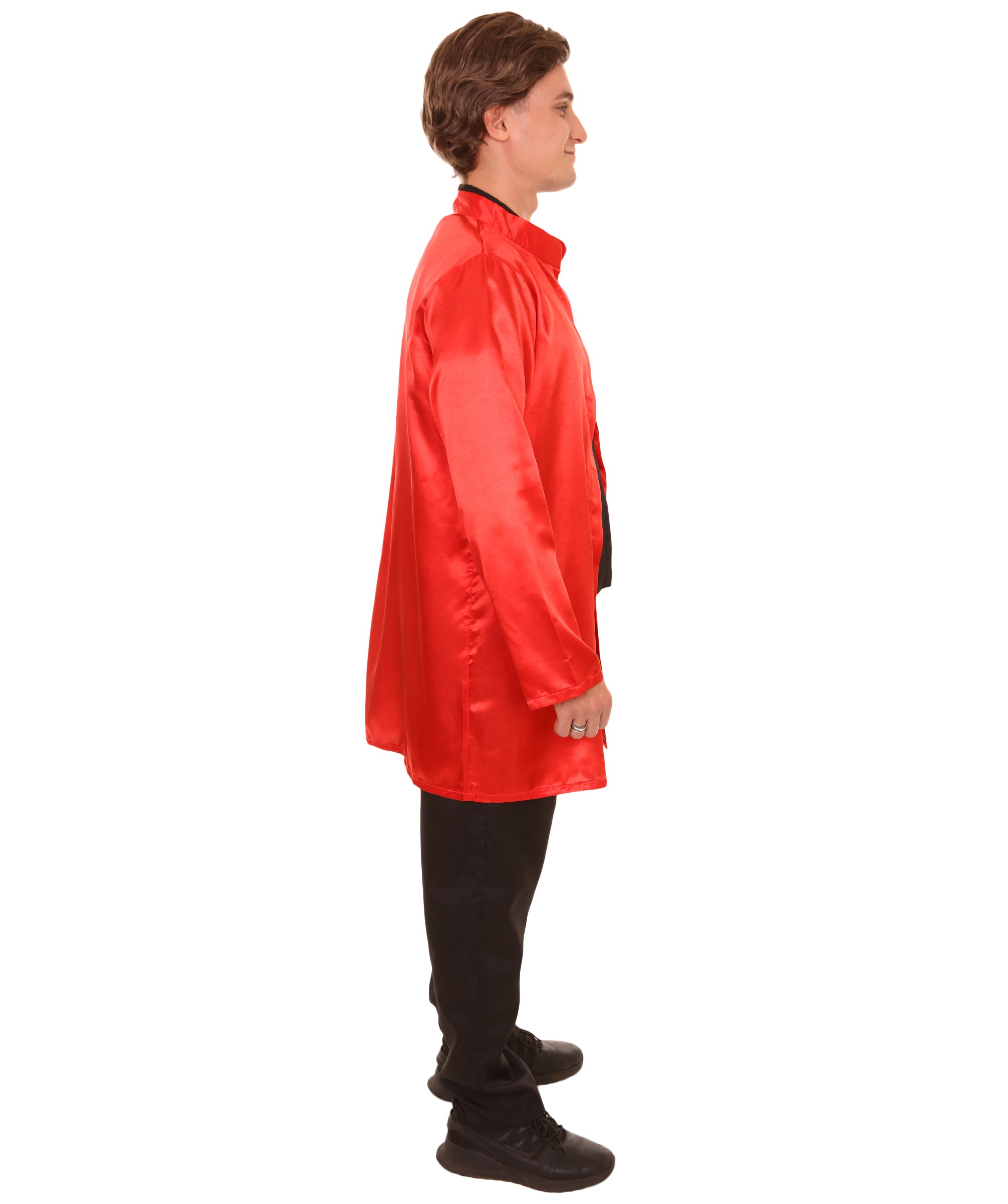 Red Kung Fu Uniform Costume - HalloweenPartyOnline