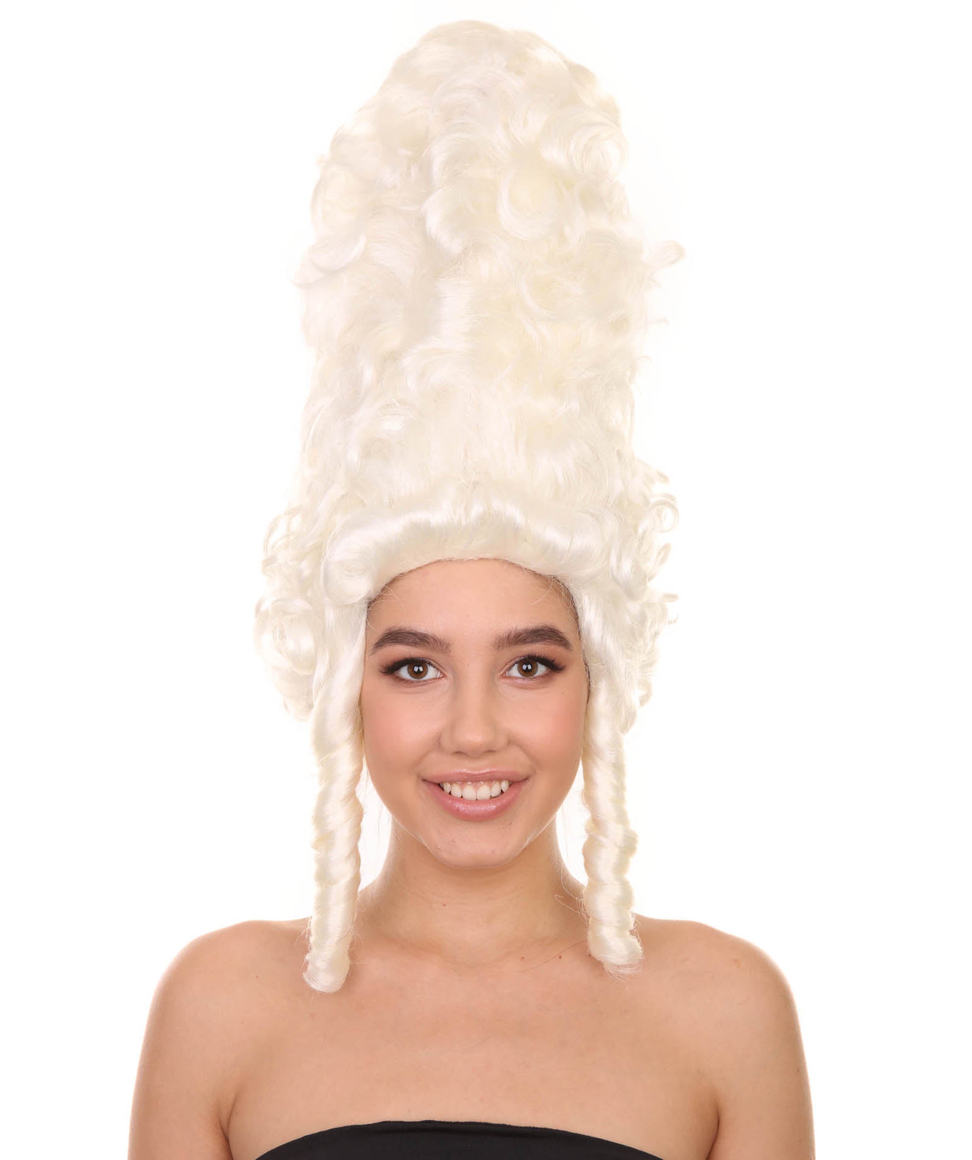 Women's 18th Century Colonial Lady Historical Wigs - HalloweenPartyOnline