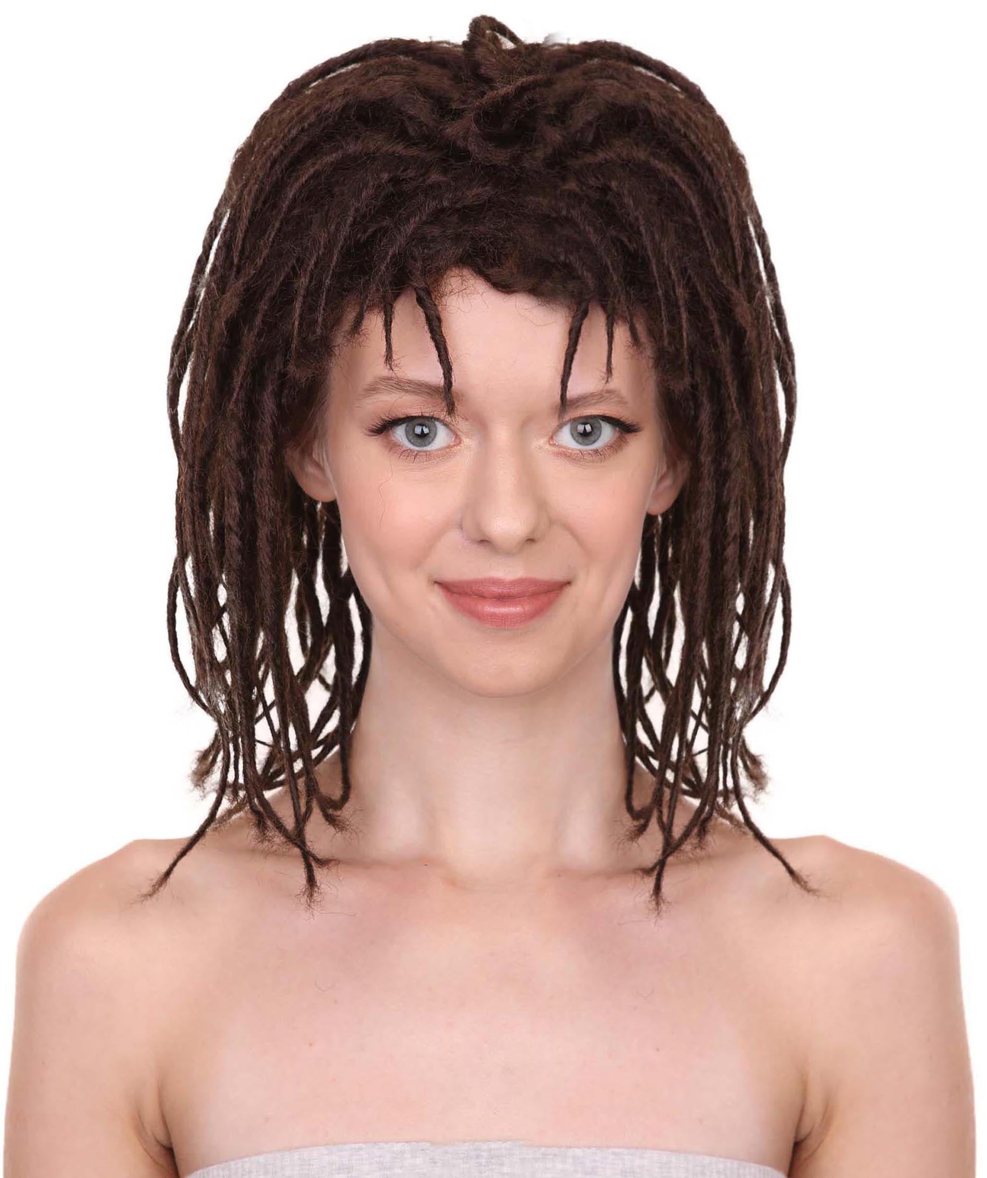 Character Cosplay Halloween Wig | Deluxe Dreadlock Wig - Adult / Brown ...