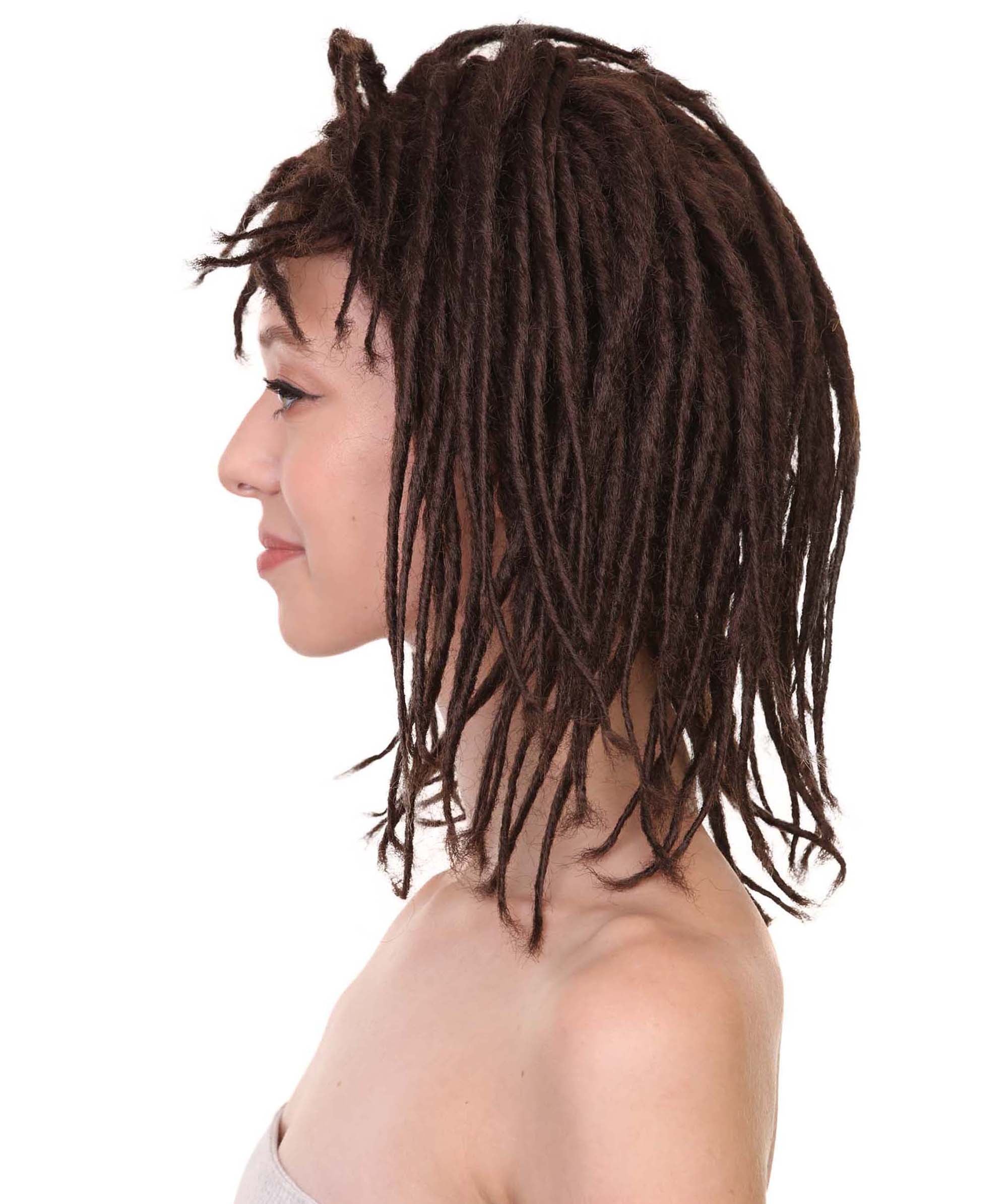 Character Cosplay Halloween Wig | Deluxe Dreadlock Wig - Adult / Brown ...