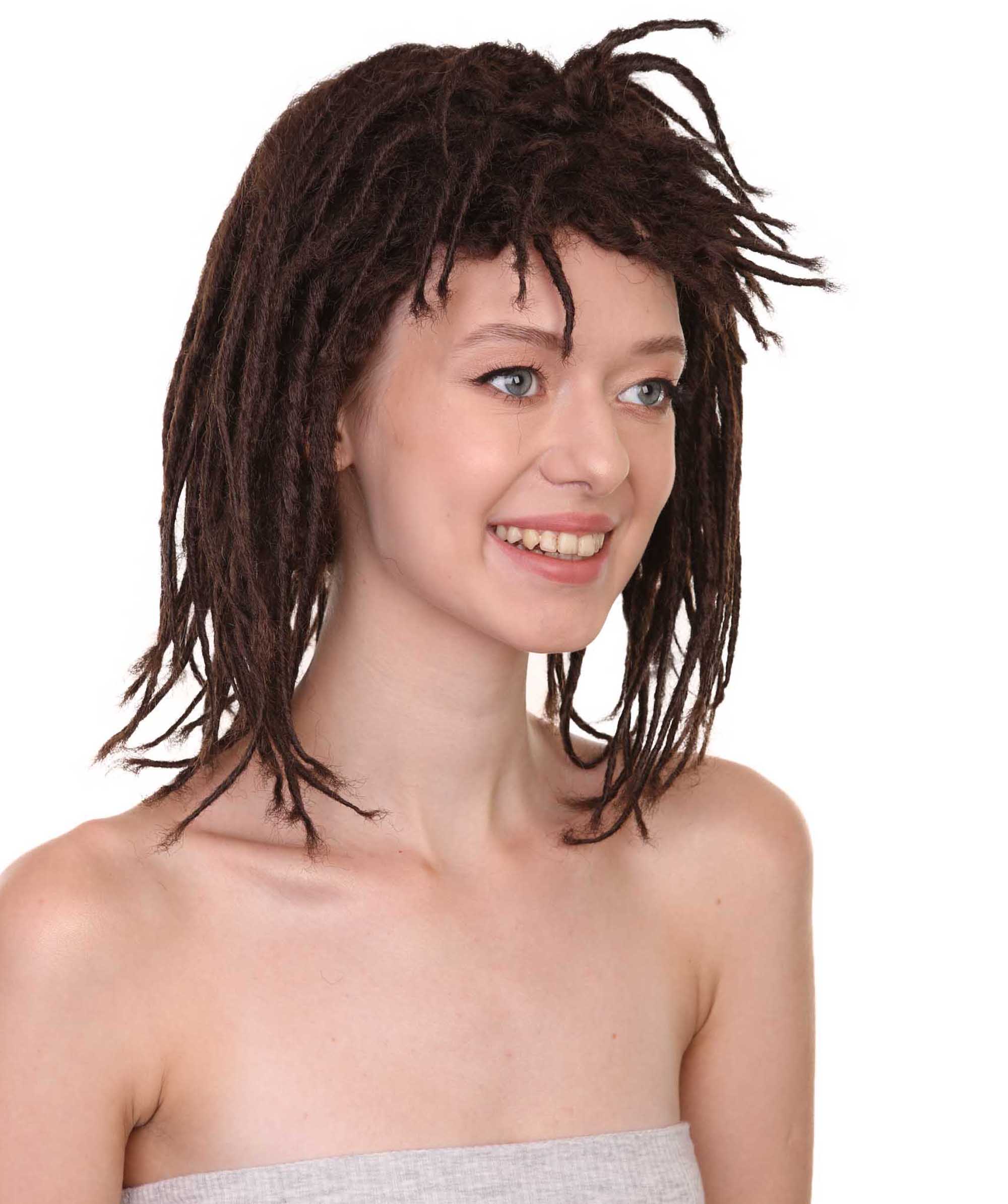 Character Cosplay Halloween Wig | Deluxe Dreadlock Wig - Adult / Brown ...