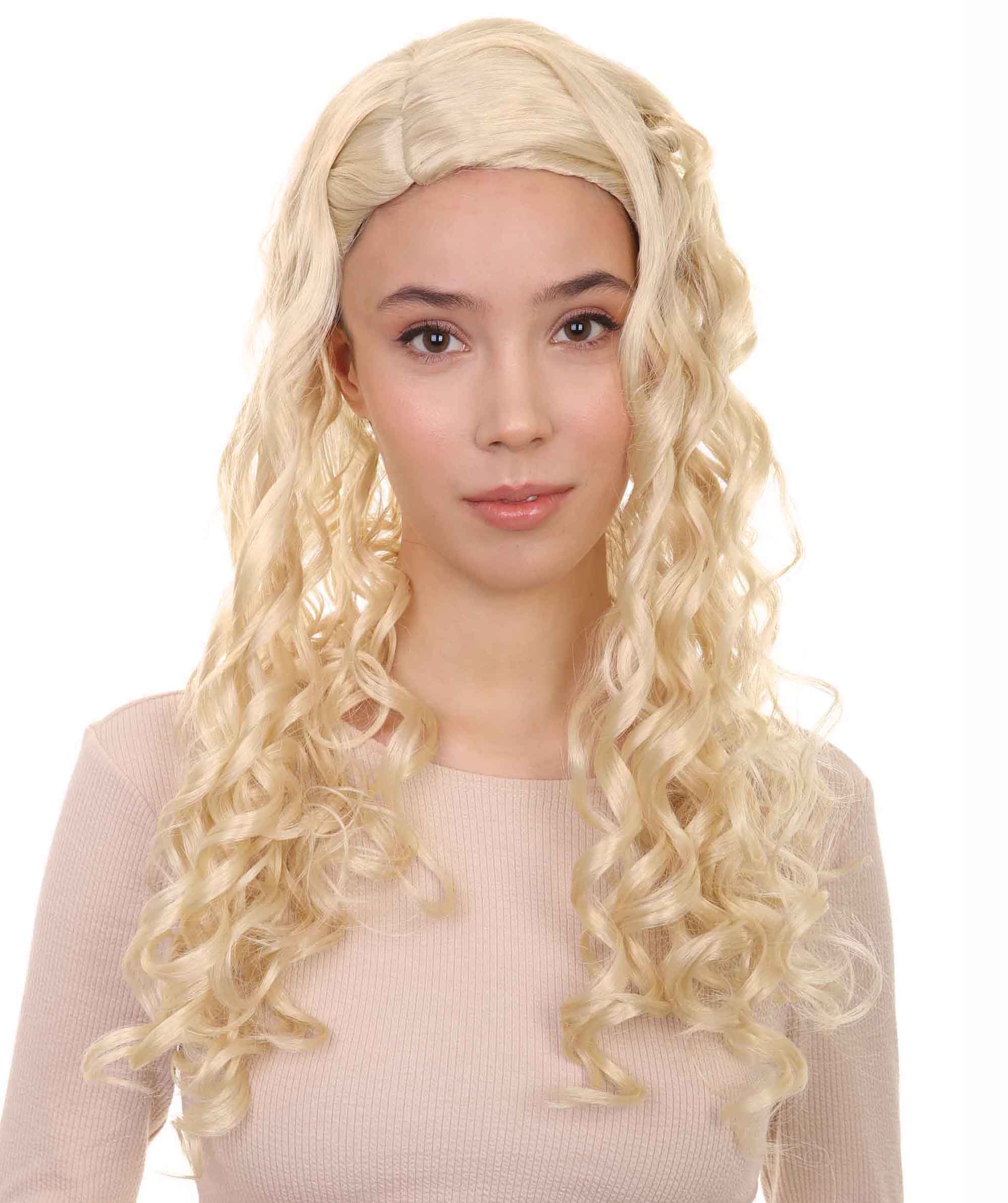 Renaissance Lady Wig - HalloweenPartyOnline