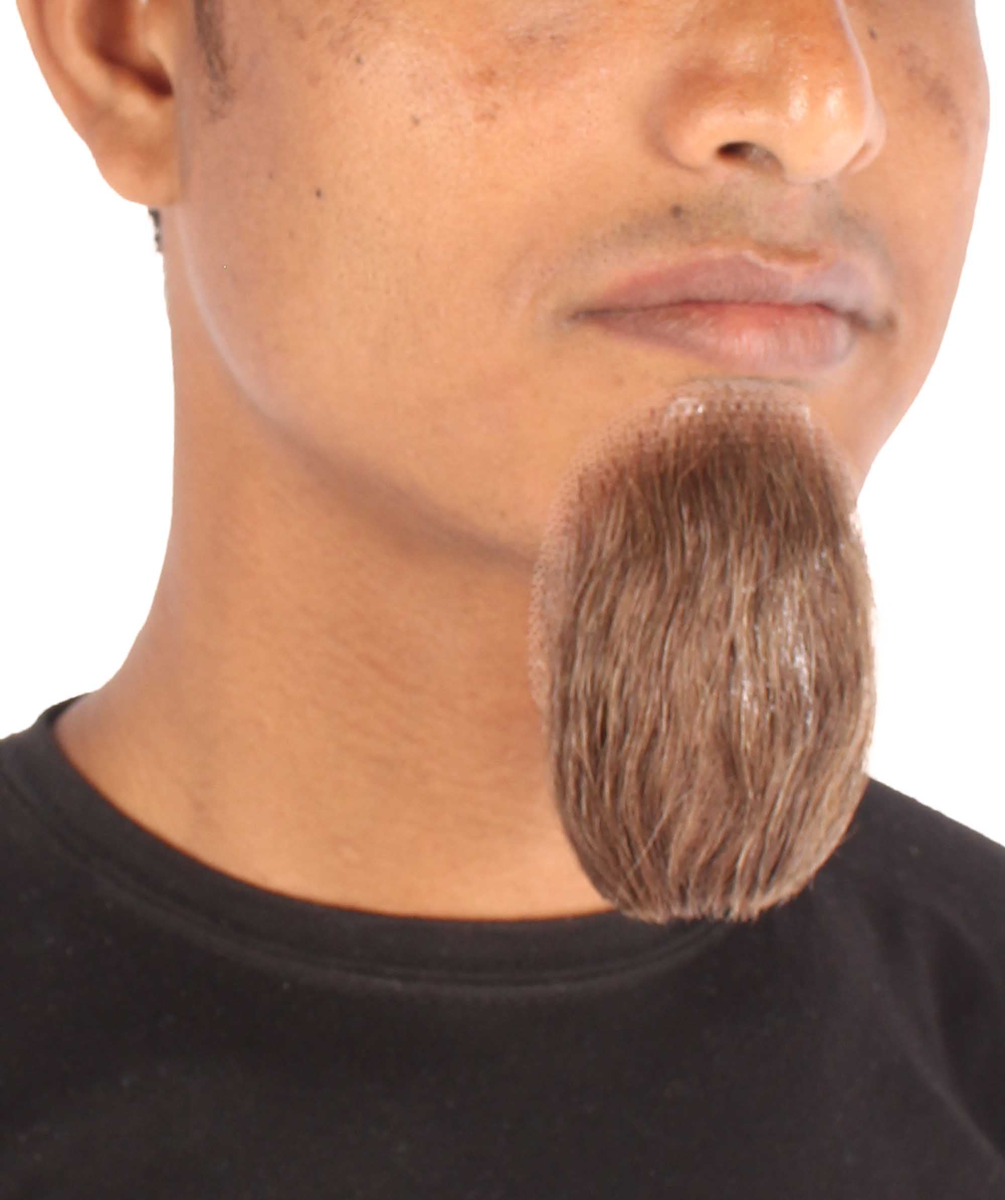 Goatee Human Hair Beard | - HalloweenPartyOnline