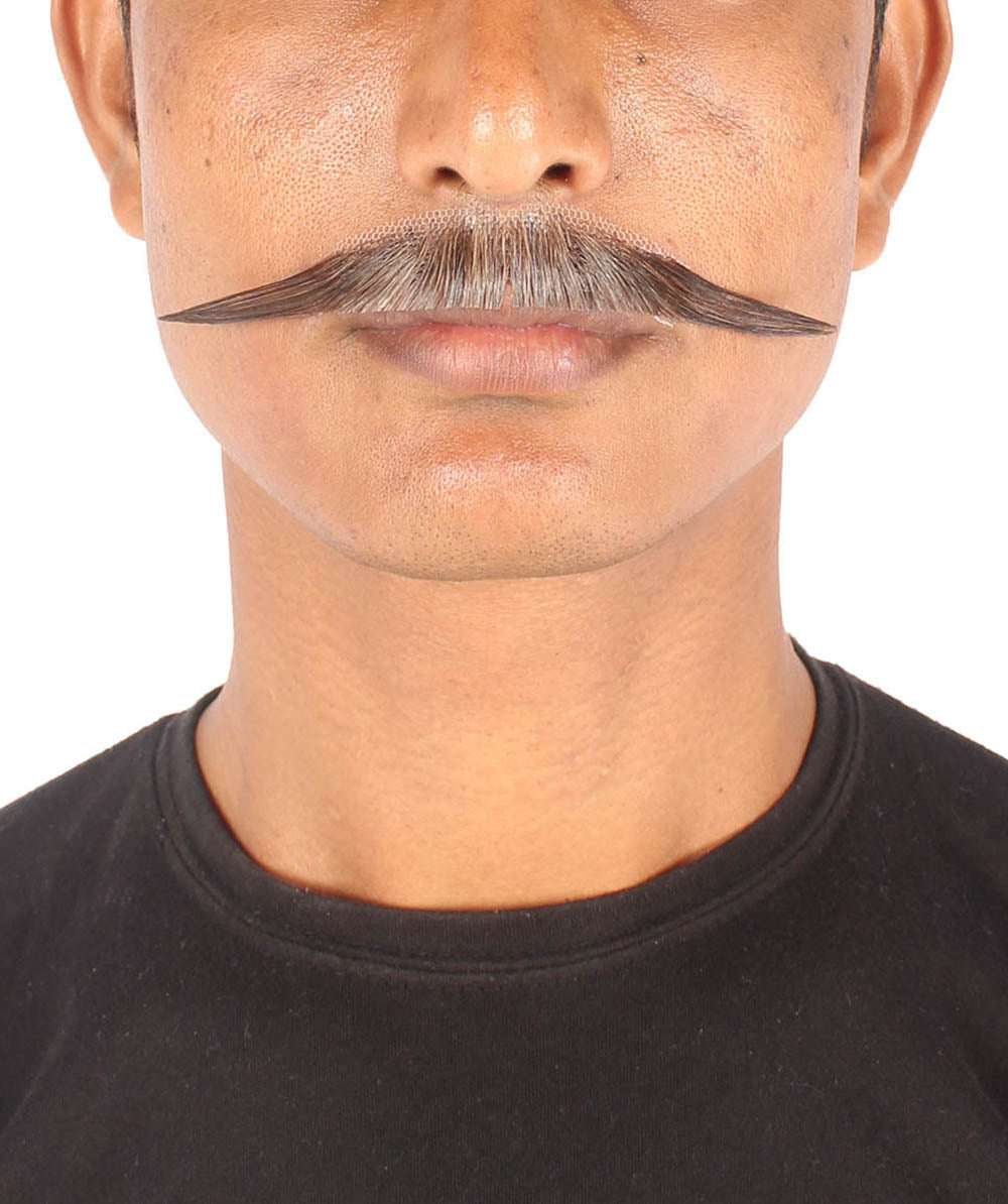 English Human mustache | - HalloweenPartyOnline