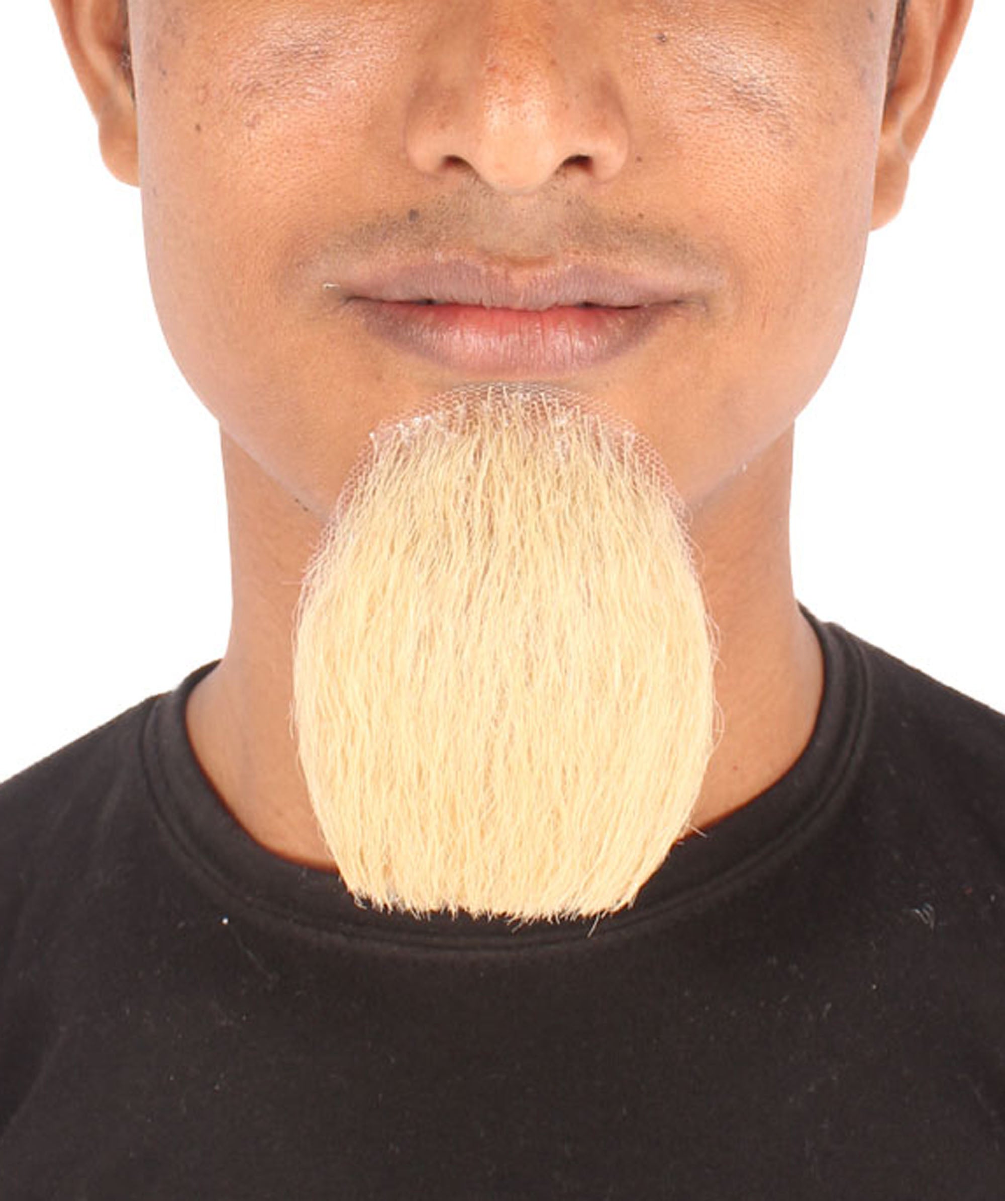 Goatee Human Hair Beard | - HalloweenPartyOnline