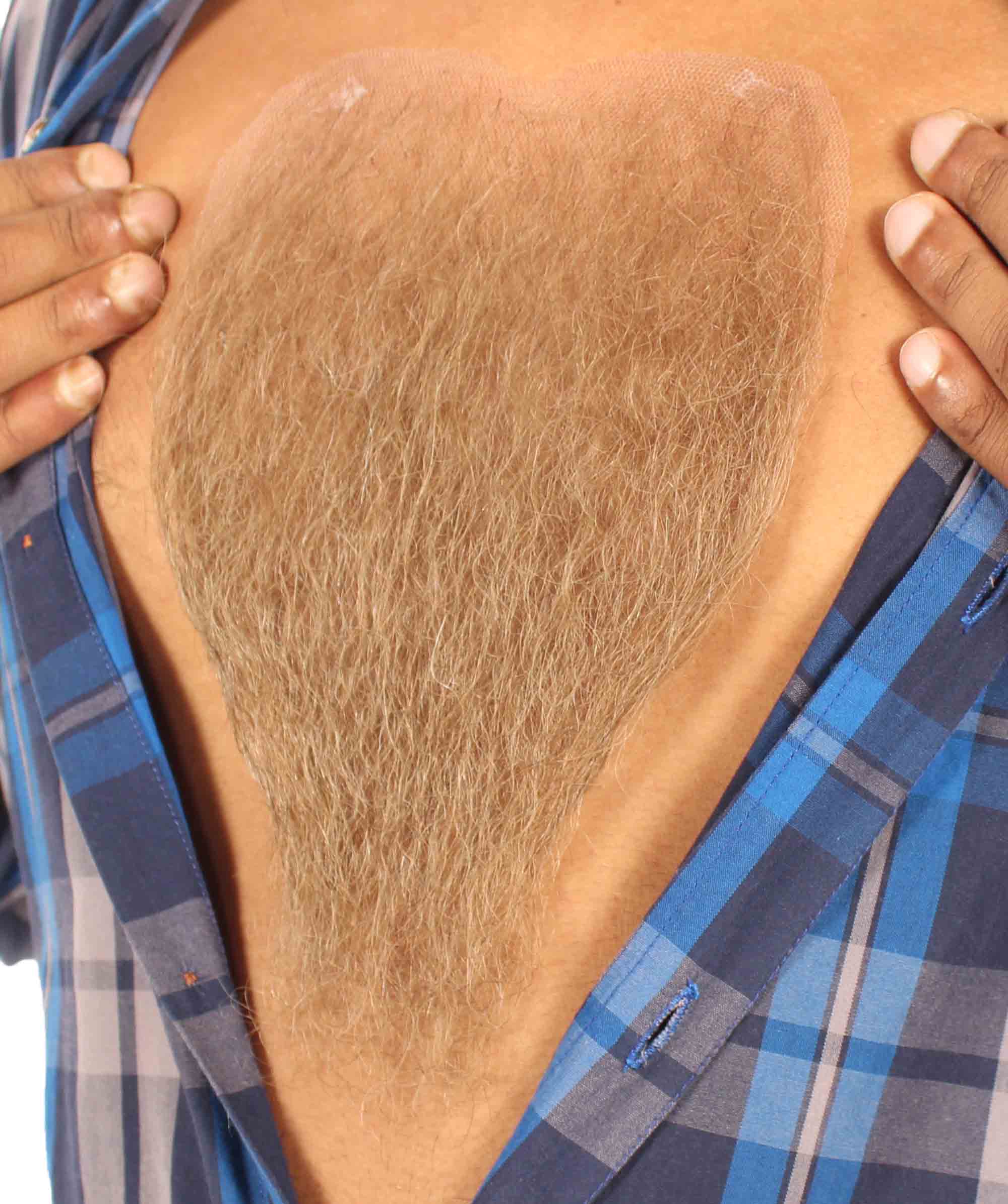 Men's Chest Hair | Human Hair | Multiple Color Options | HPO ...