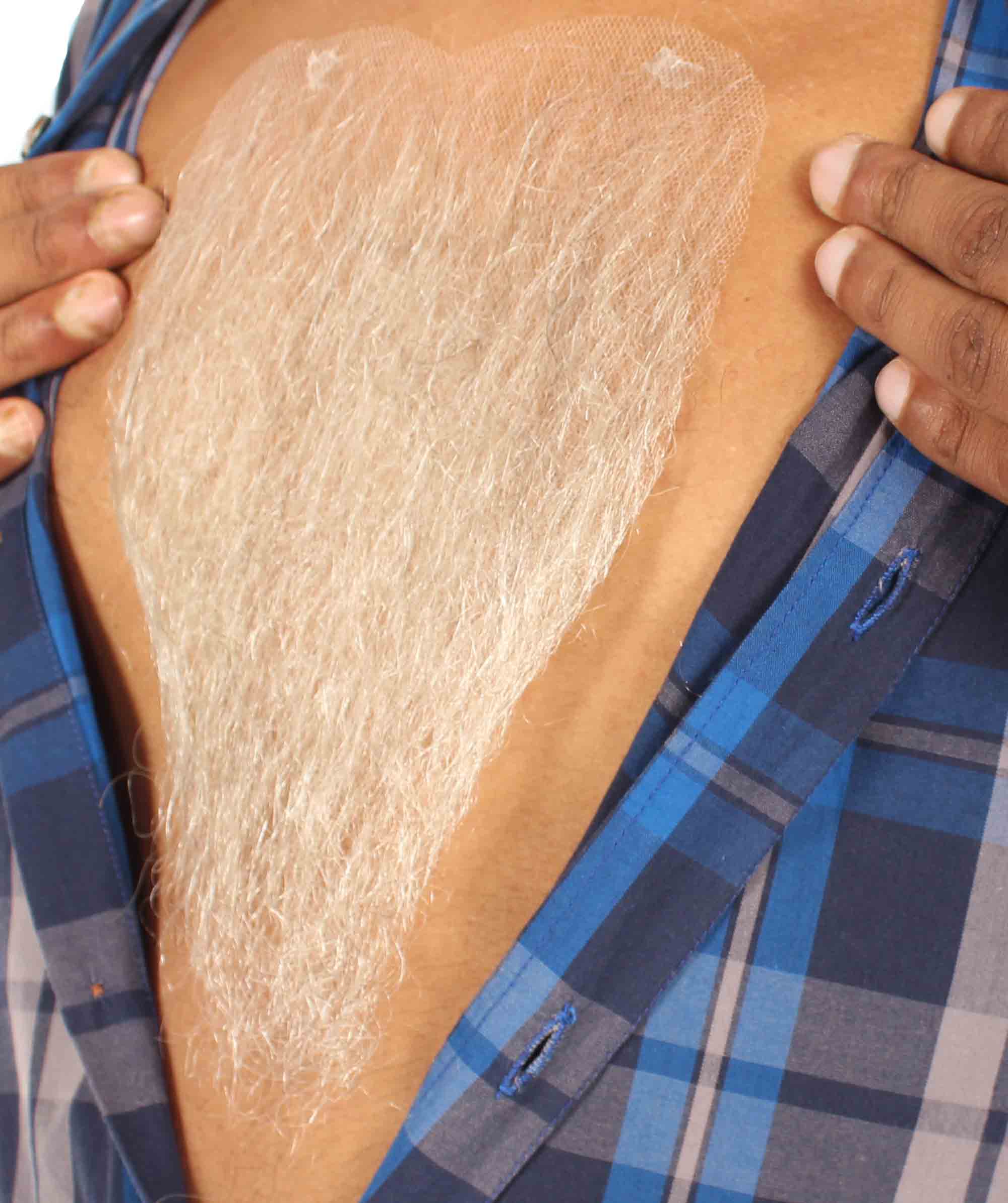 Men's Chest Hair | Human Hair | Multiple Color Options | HPO ...