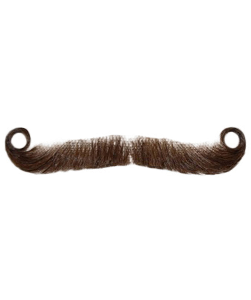 Fake Brown Moustache | - HalloweenPartyOnline