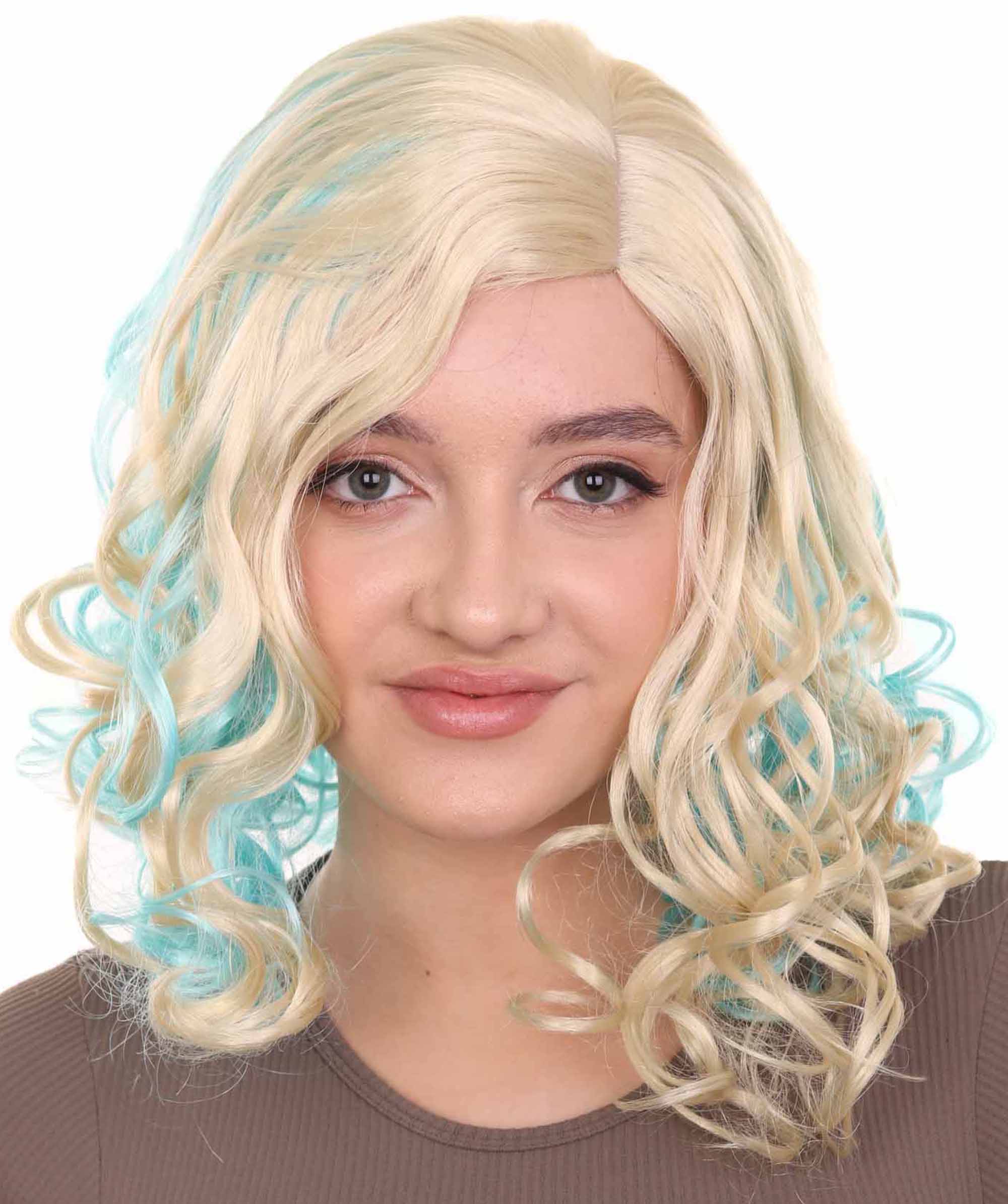 Adult Women's Monster Animated Multiple Wig , Cosplay Halloween Wig ...