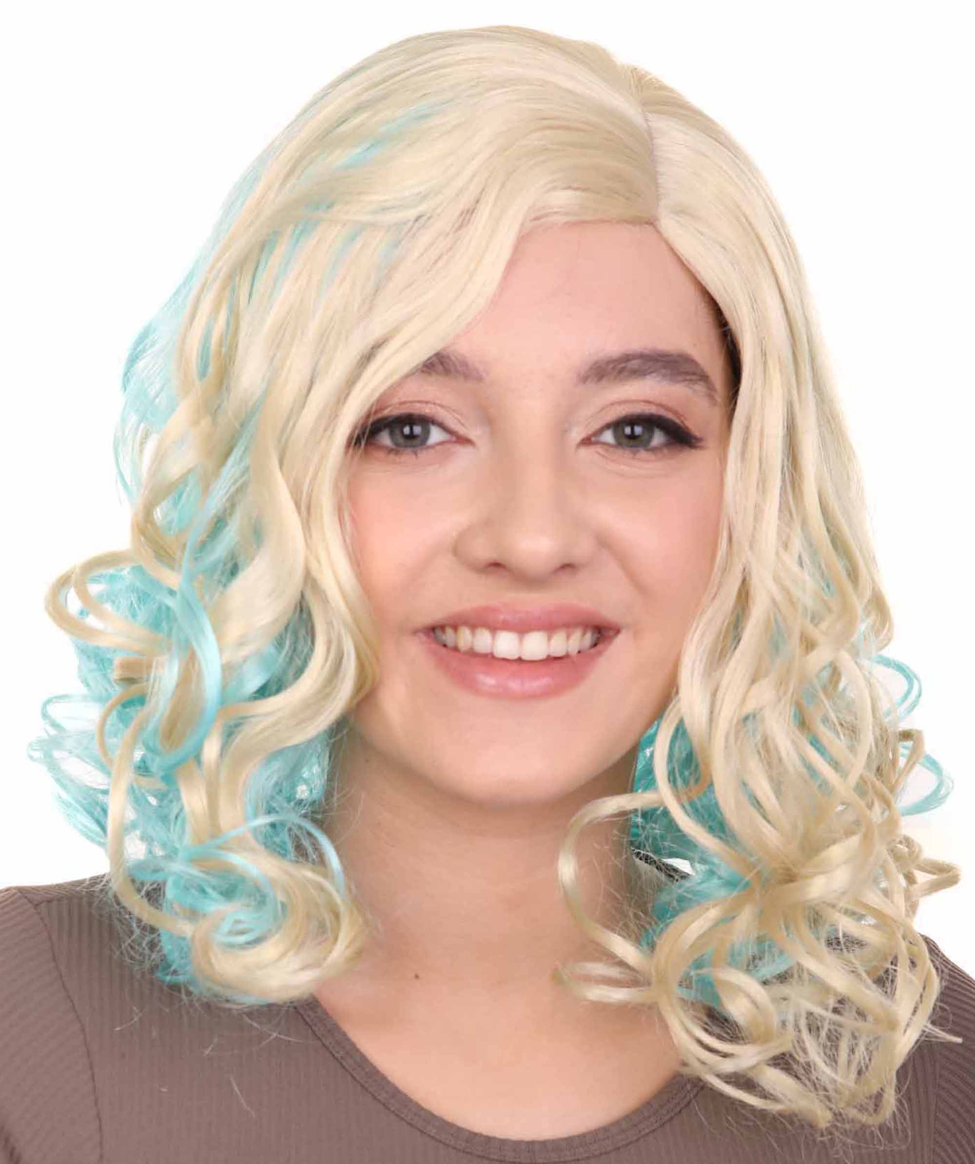Adult Women's Monster Animated Multiple Wig , Cosplay Halloween Wig ...