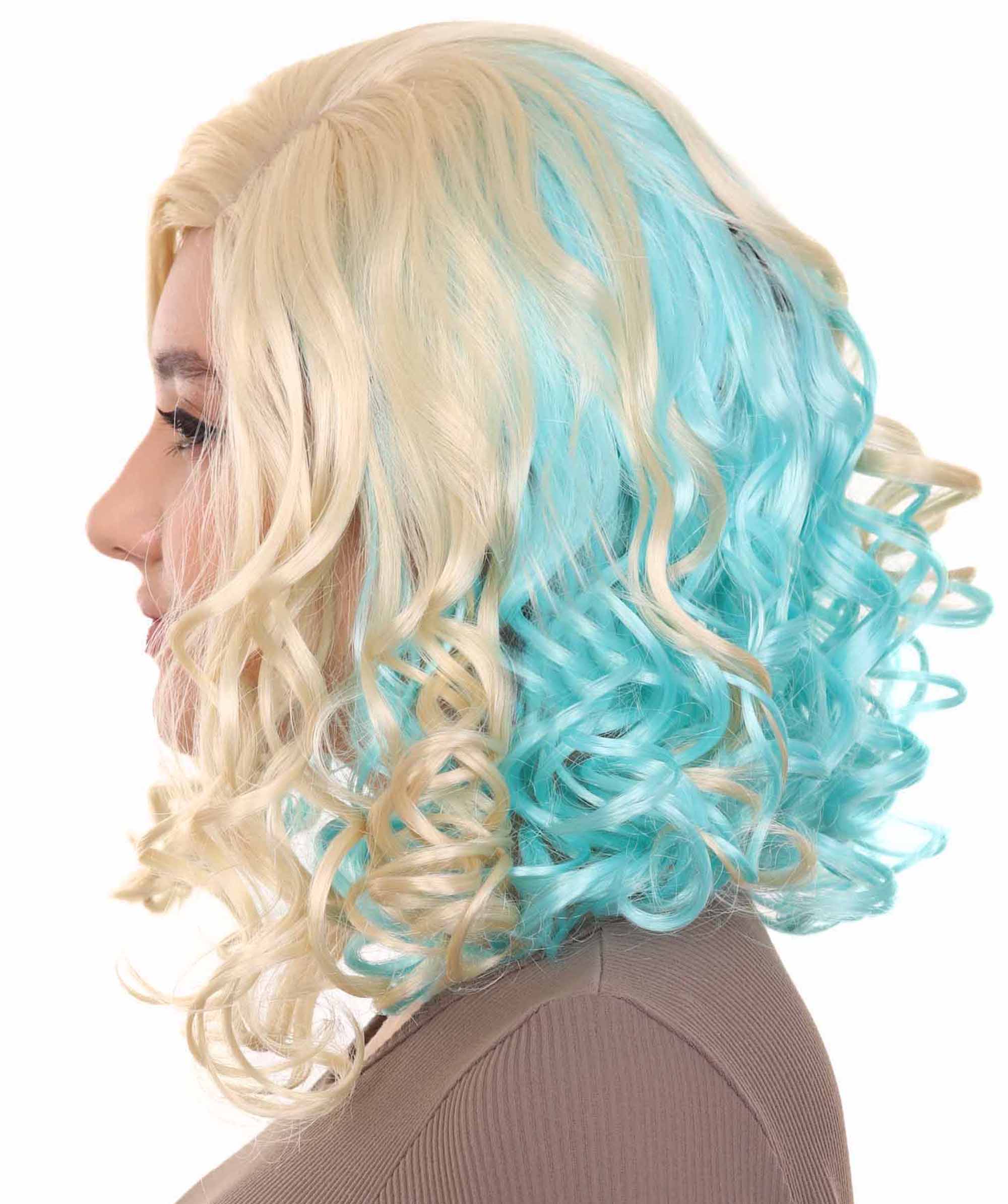 Adult Women's Monster Animated Multiple Wig , Cosplay Halloween Wig ...