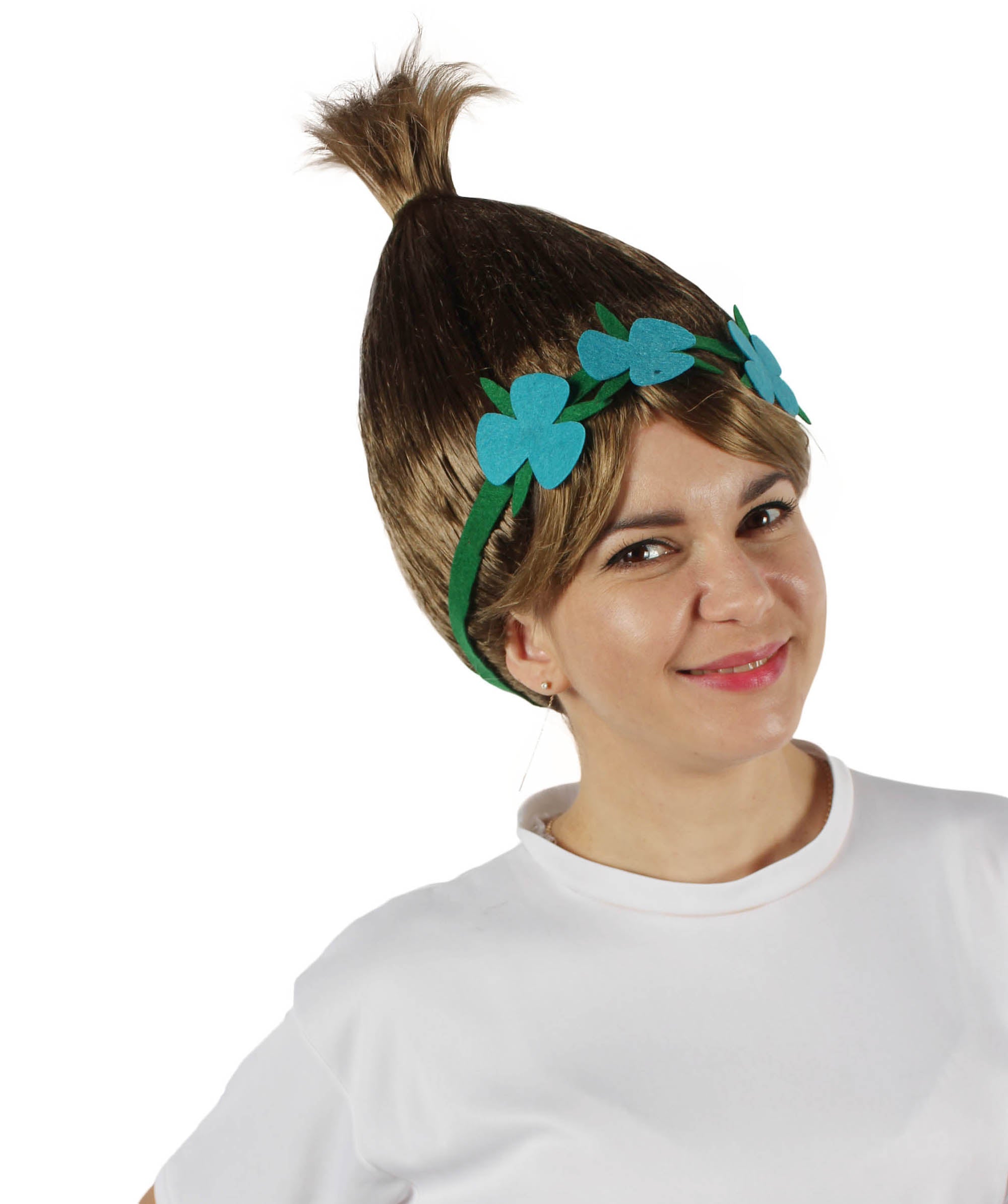 Princess poppy Troll wig | - HalloweenPartyOnline