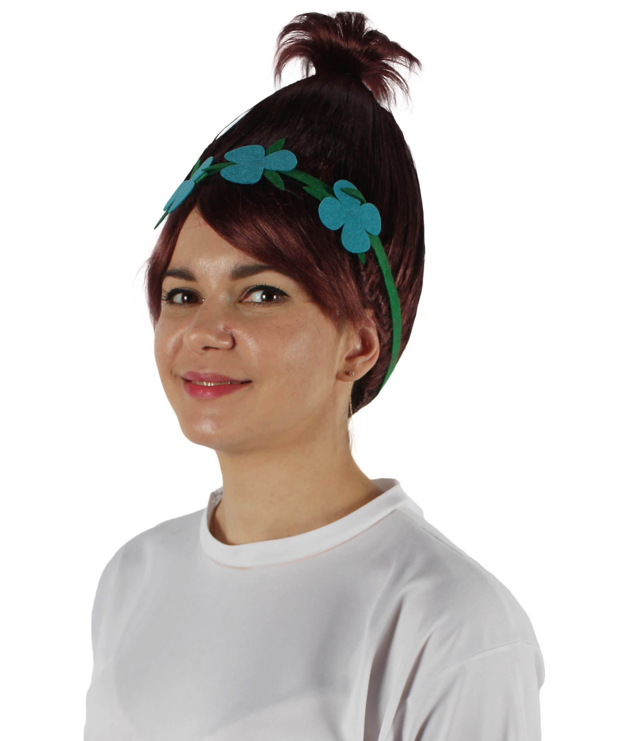 Princess poppy Troll wig | - HalloweenPartyOnline