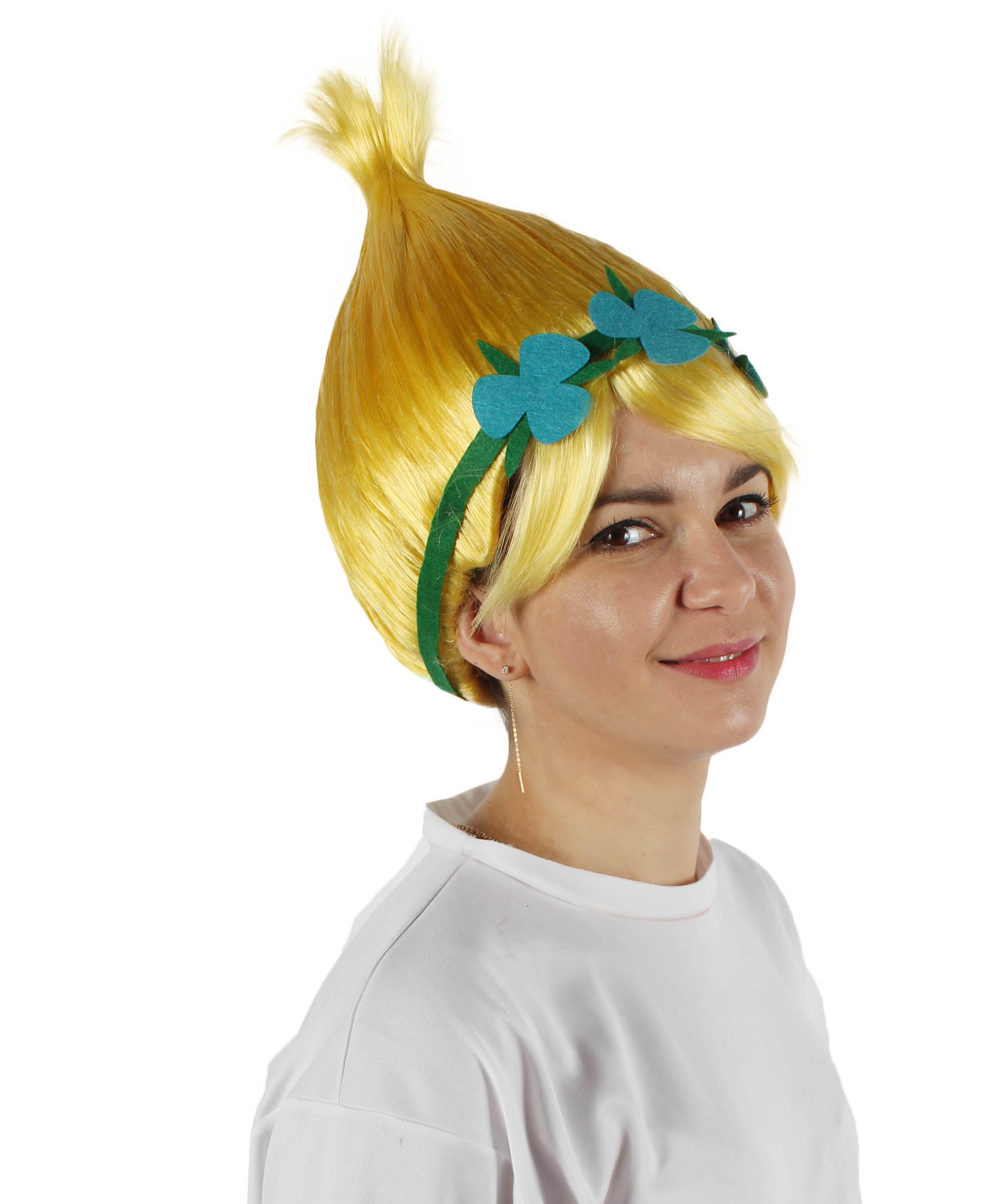 Princess poppy Troll wig | - HalloweenPartyOnline