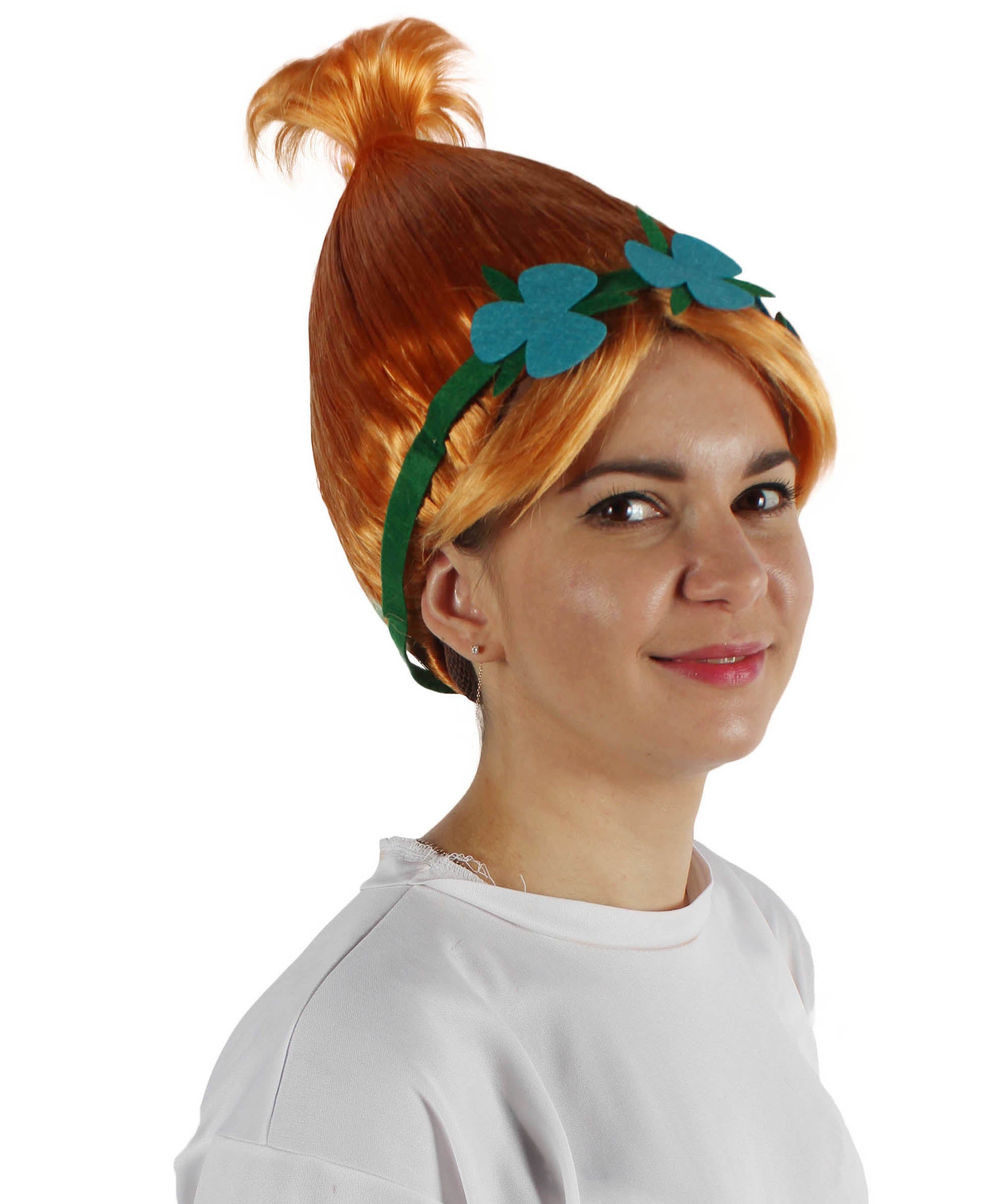 Princess poppy Troll wig | - HalloweenPartyOnline