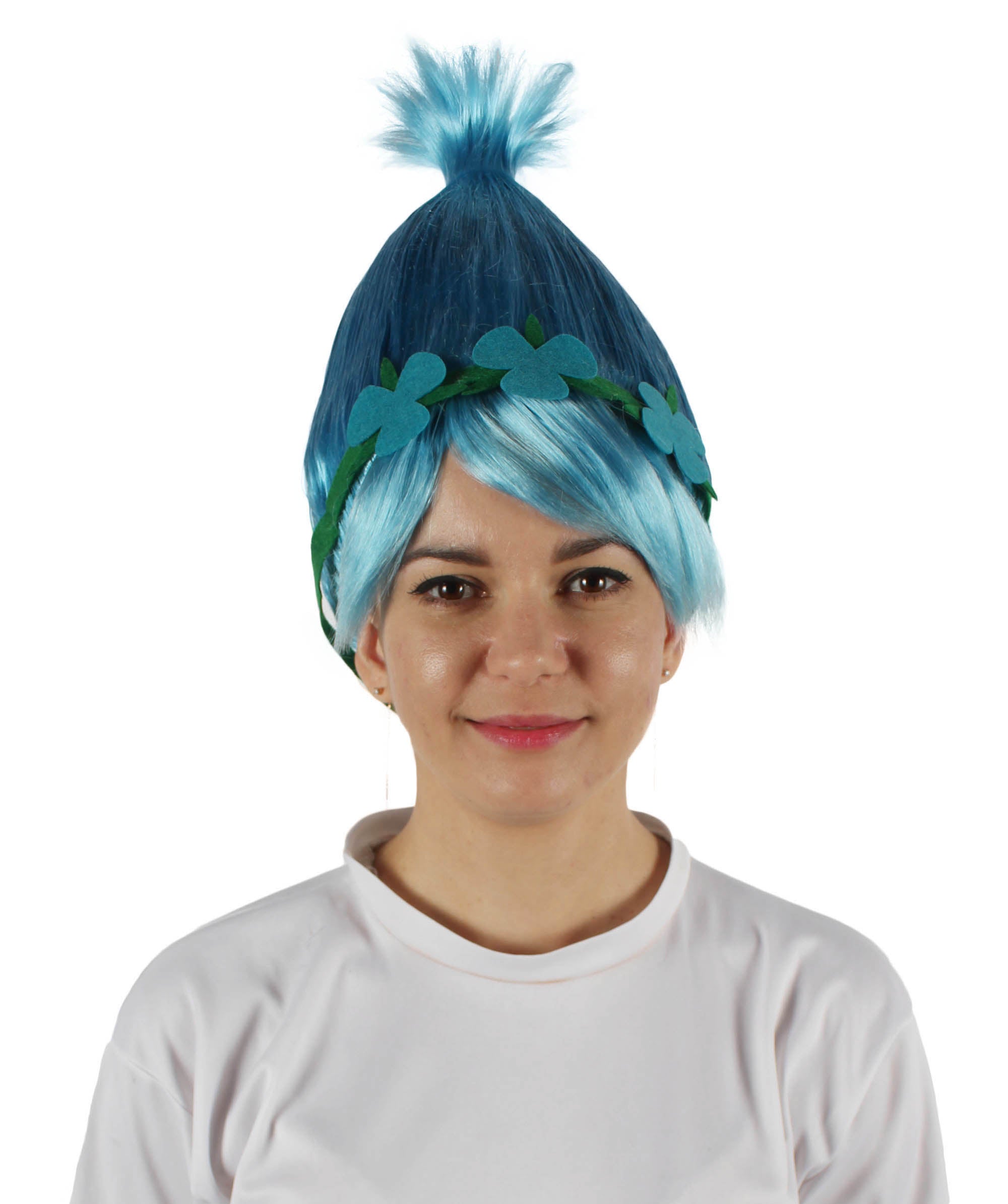 Princess poppy Troll wig | - HalloweenPartyOnline
