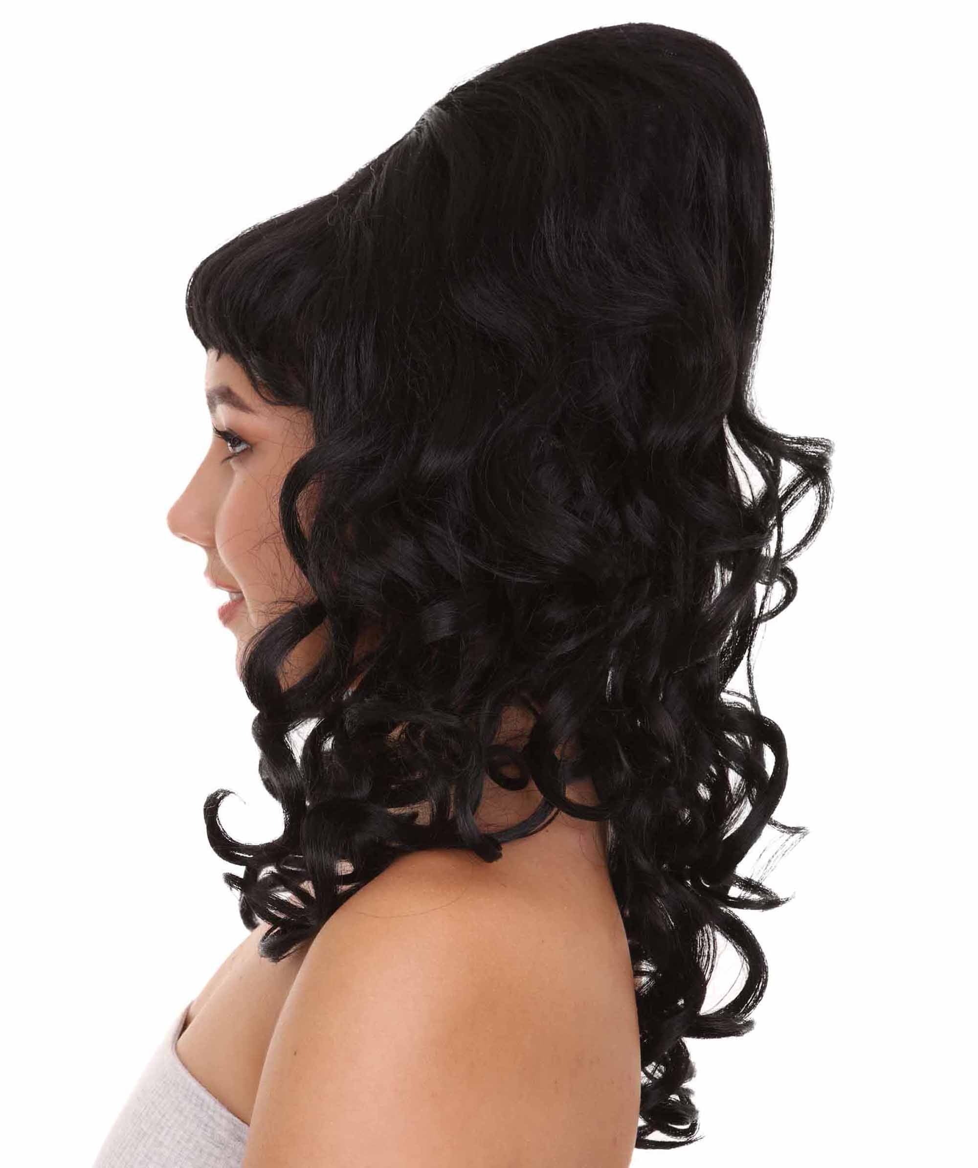 60's Curly Beehive Wig | Black Vintage Wig | Best Wigs & Costumes ...