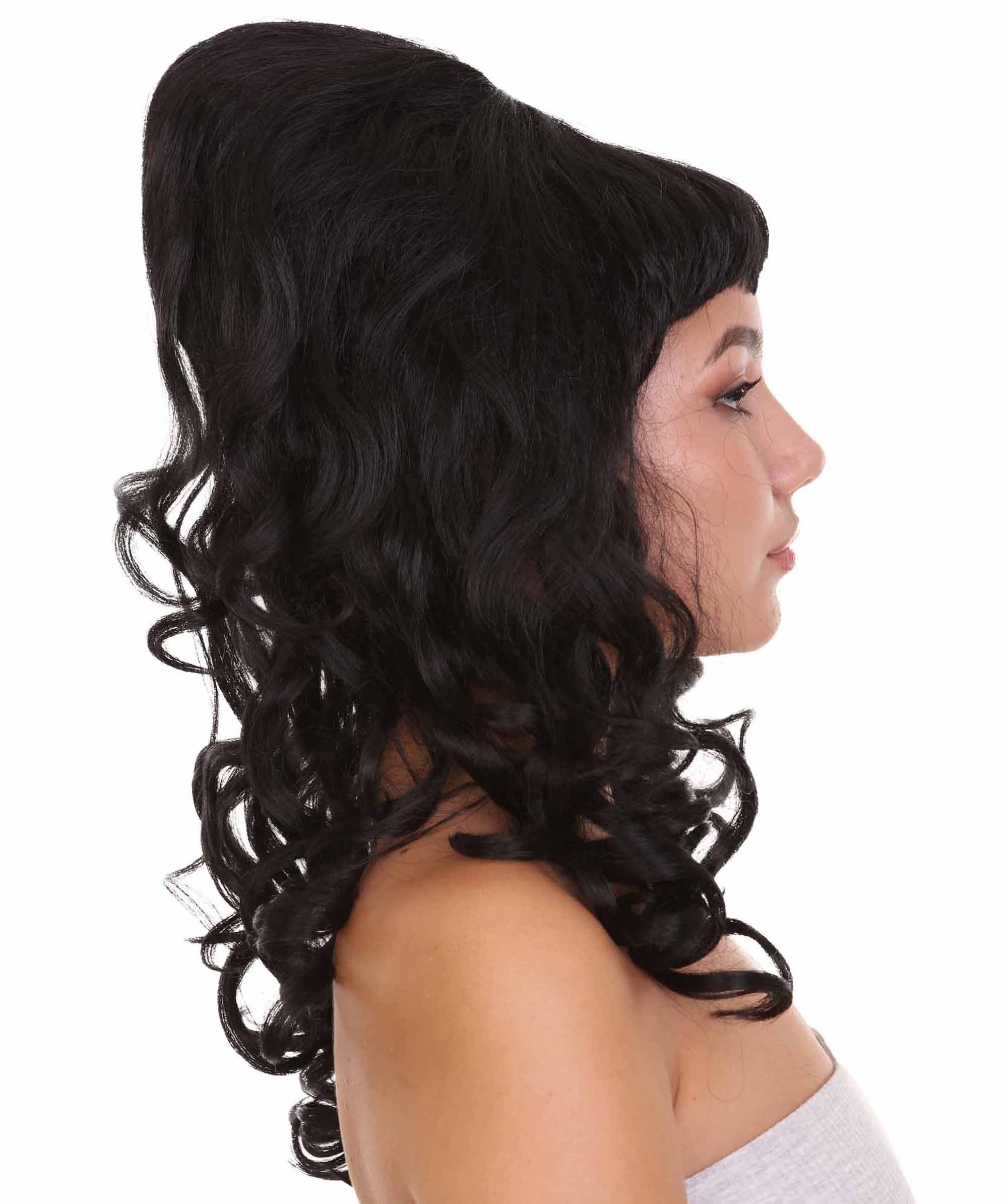 60's Curly Beehive Wig | Black Vintage Wig | Best Wigs & Costumes ...