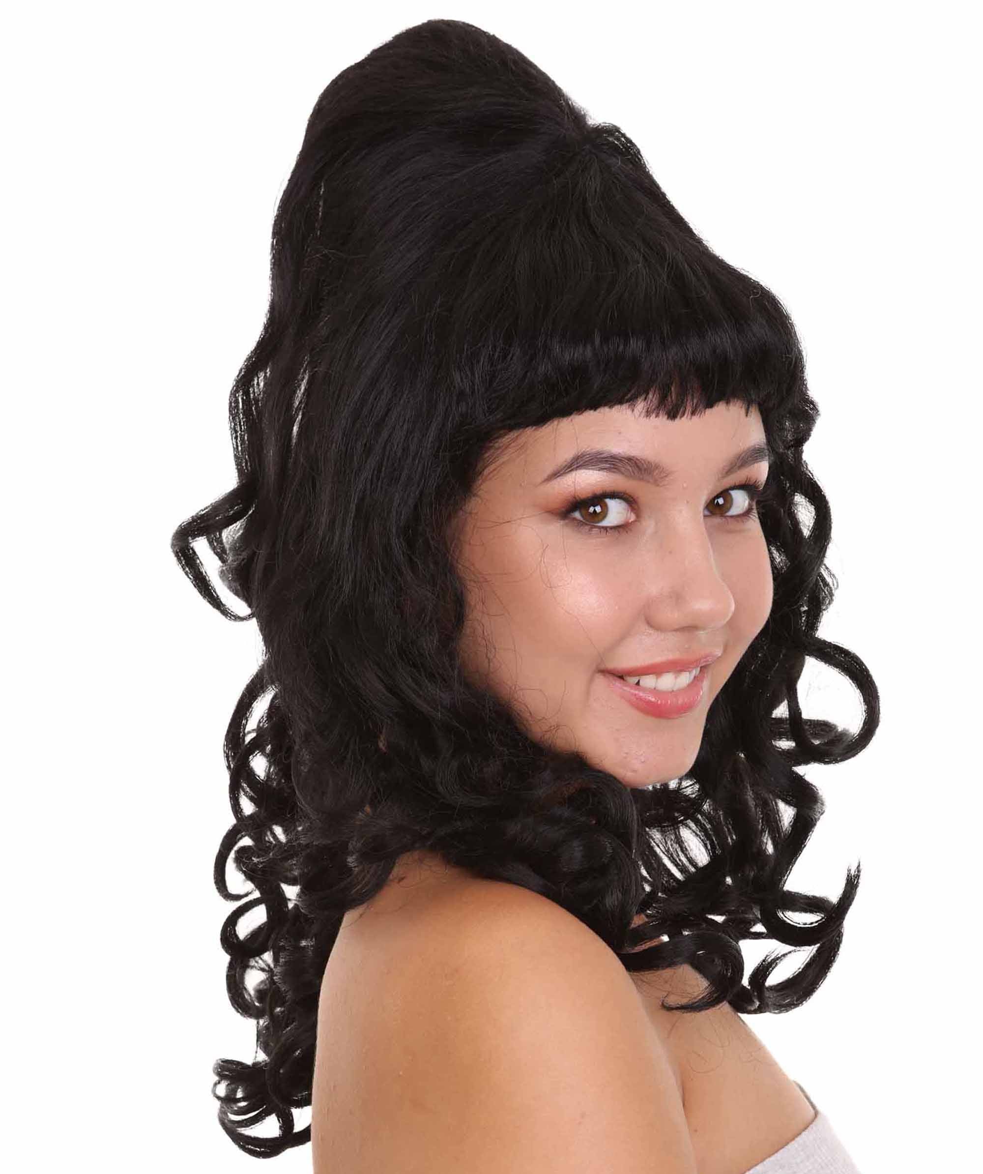 60's Curly Beehive Wig | Black Vintage Wig | Best Wigs & Costumes ...