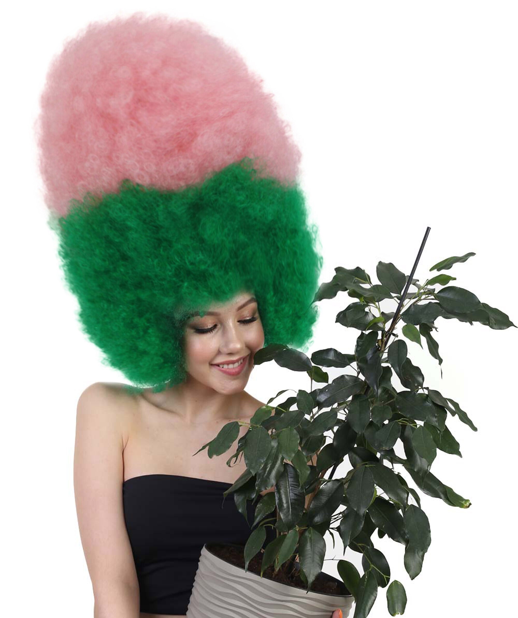 Super Sized Jumbo Afro Wigs - HalloweenPartyOnline