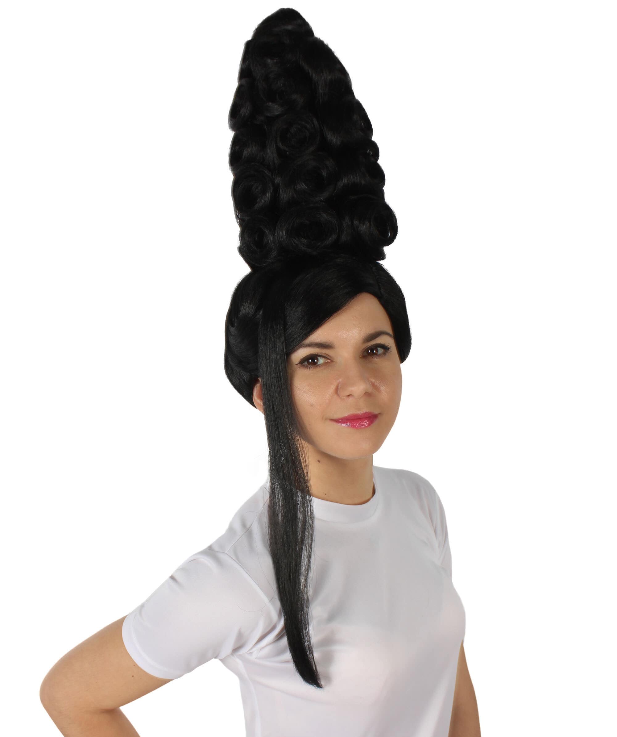 Curly Updo Wig - One Size / Blonde - HalloweenPartyOnline