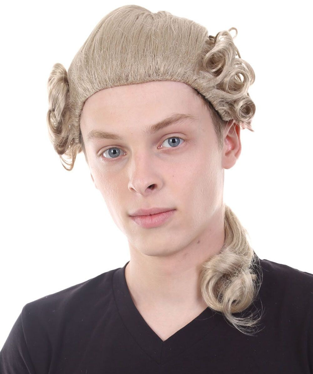 Noble Judge Wig - Blonde / One Size - HalloweenPartyOnline