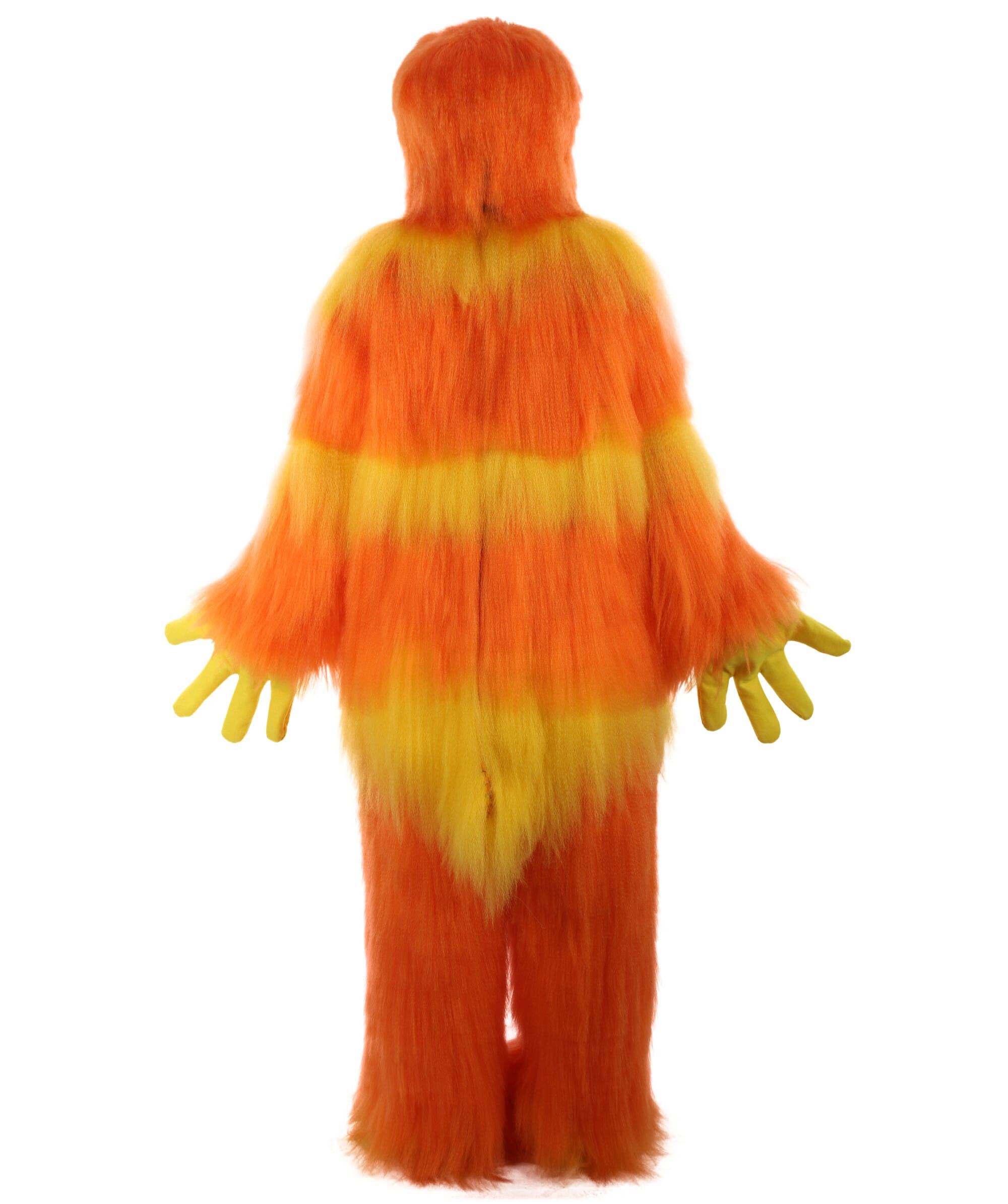 Orange Monster Costume - Small/Medium / Orange - HalloweenPartyOnline