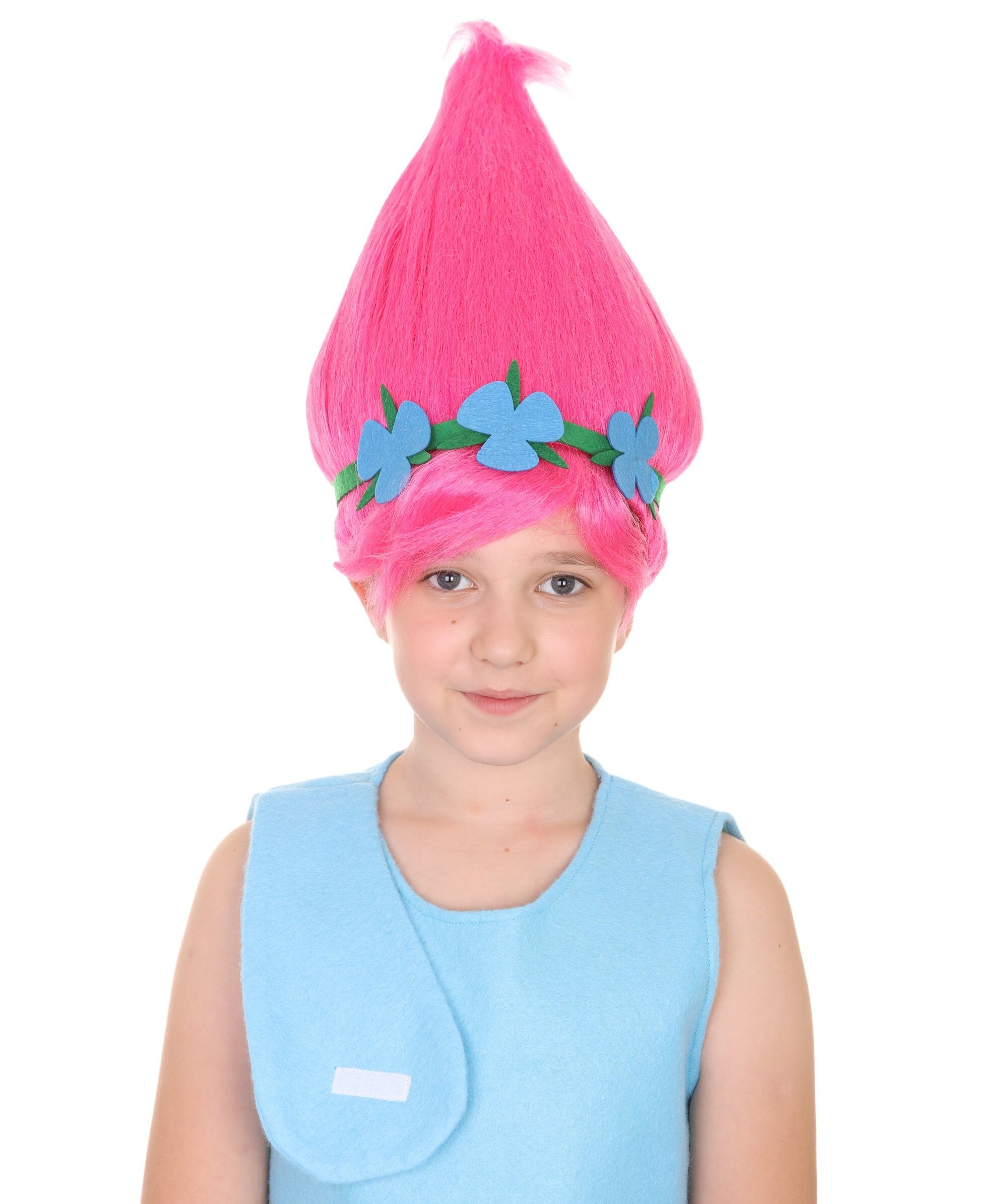 Princess poppy Troll wig | - HalloweenPartyOnline